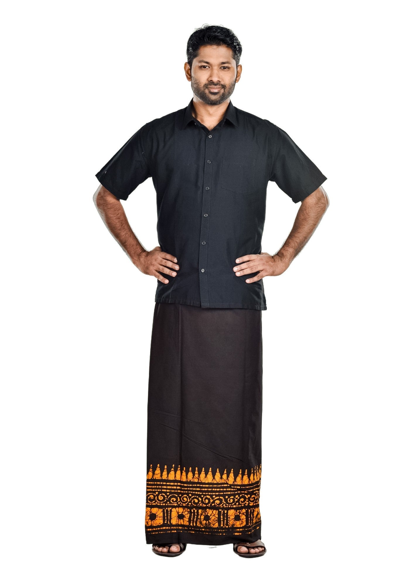Bathik Men's Shirt and Sarong for Sri Lankan New Year – Pettah Street - AUS