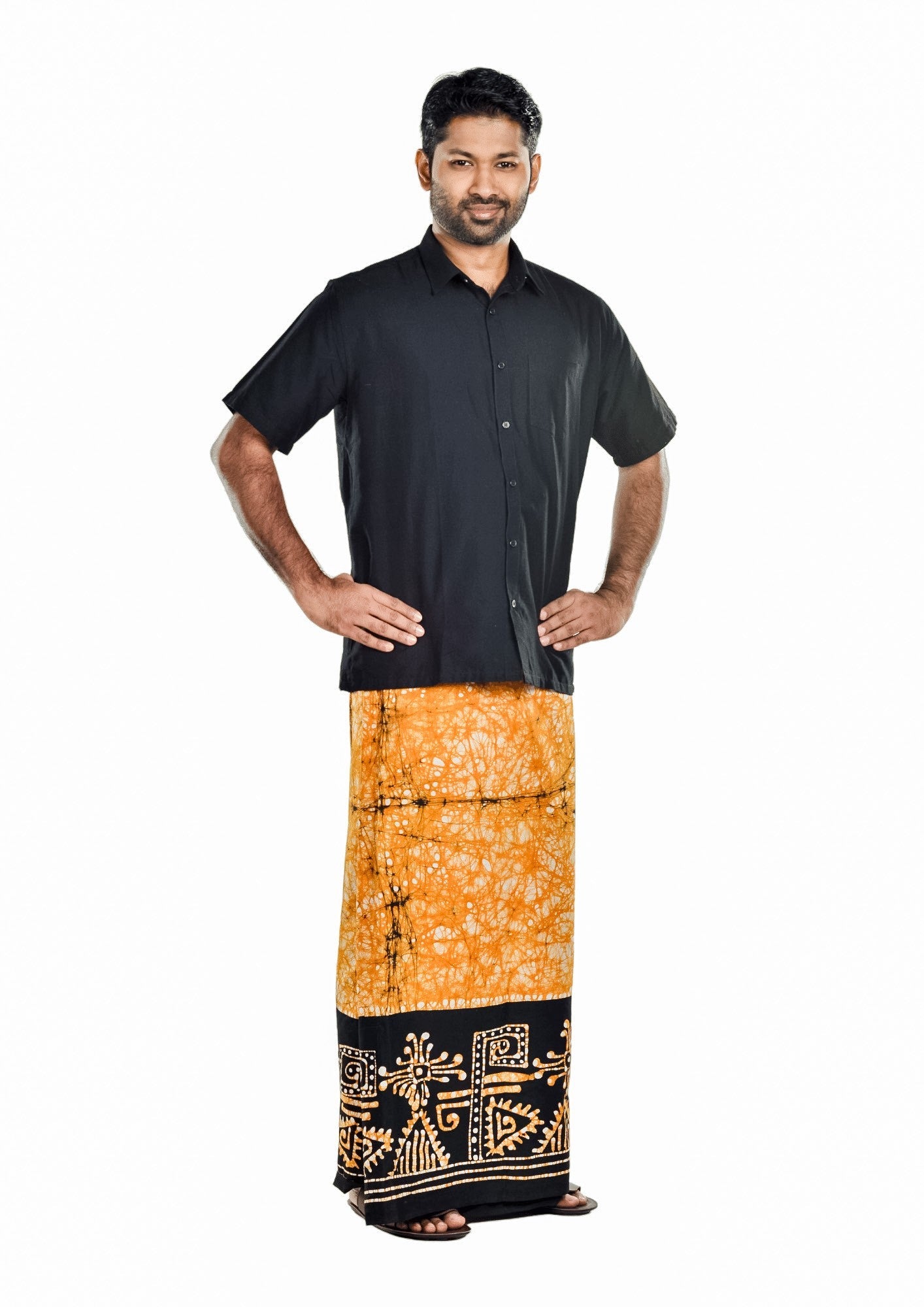 Bathik Men's Shirt and Sarong for Sri Lankan New Year – Pettah Street - AUS